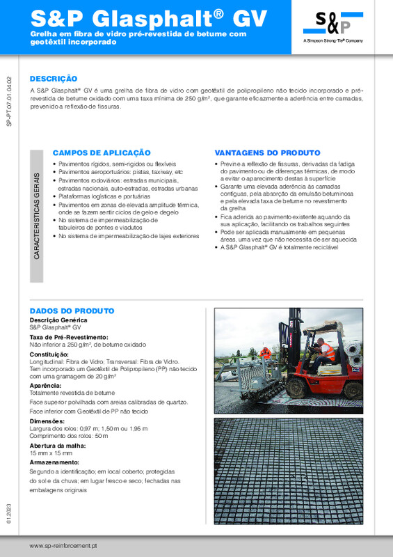 S&P Glasphalt® GV | S&P Clever Reinforcement